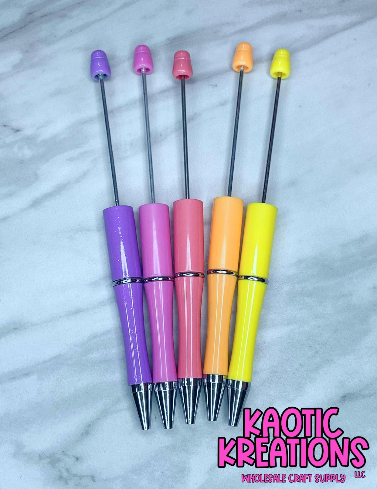 BEADABLE PEN PACK #12 (5ct) – Kaotic Kreations