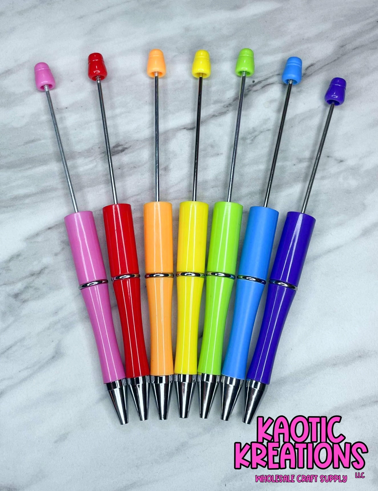 BEADABLE PEN PACK #1 (7ct) – Kaotic Kreations