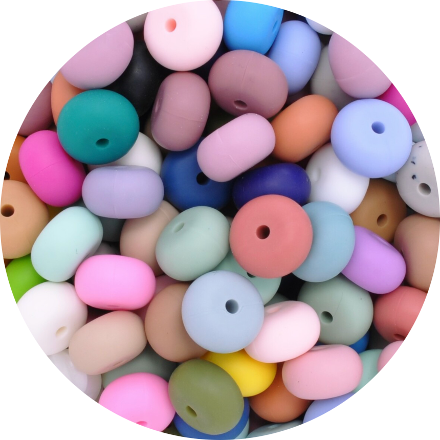 Abacus Beads - Solid – Kaotic Kreations