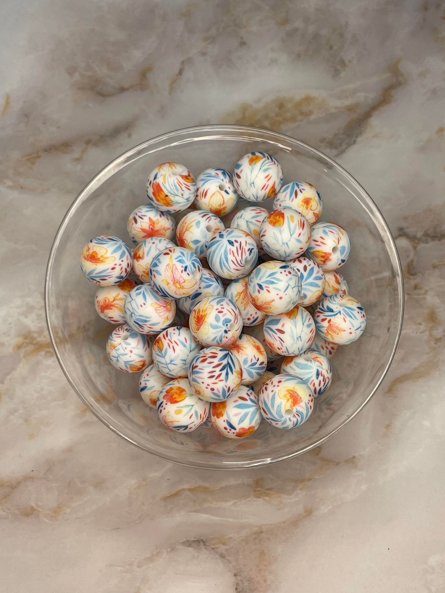 P421 SERENE FLORAL 15MM PRINT – Kaotic Kreations