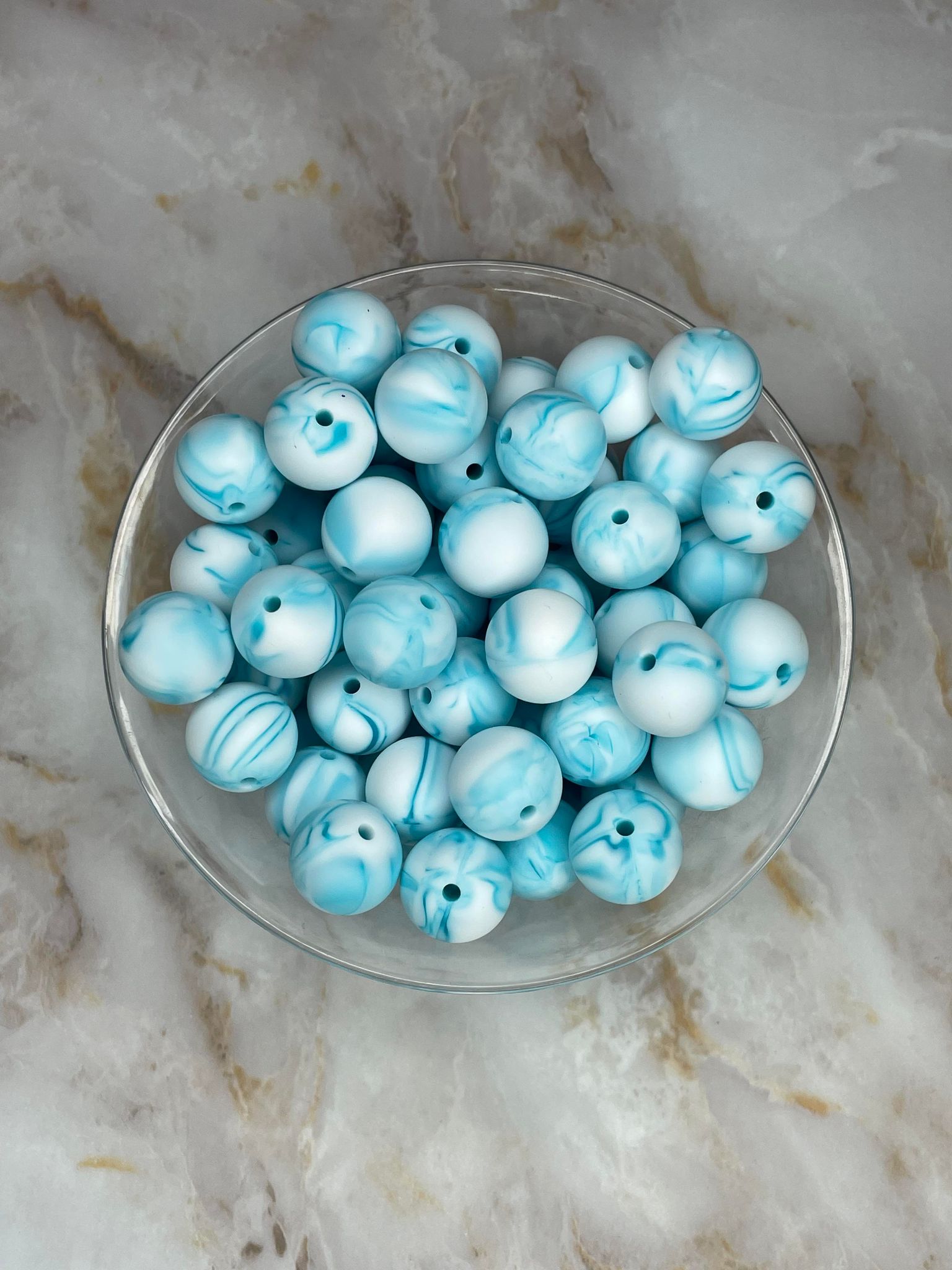 #150 SEA BLUE MARBLE – Kaotic Kreations