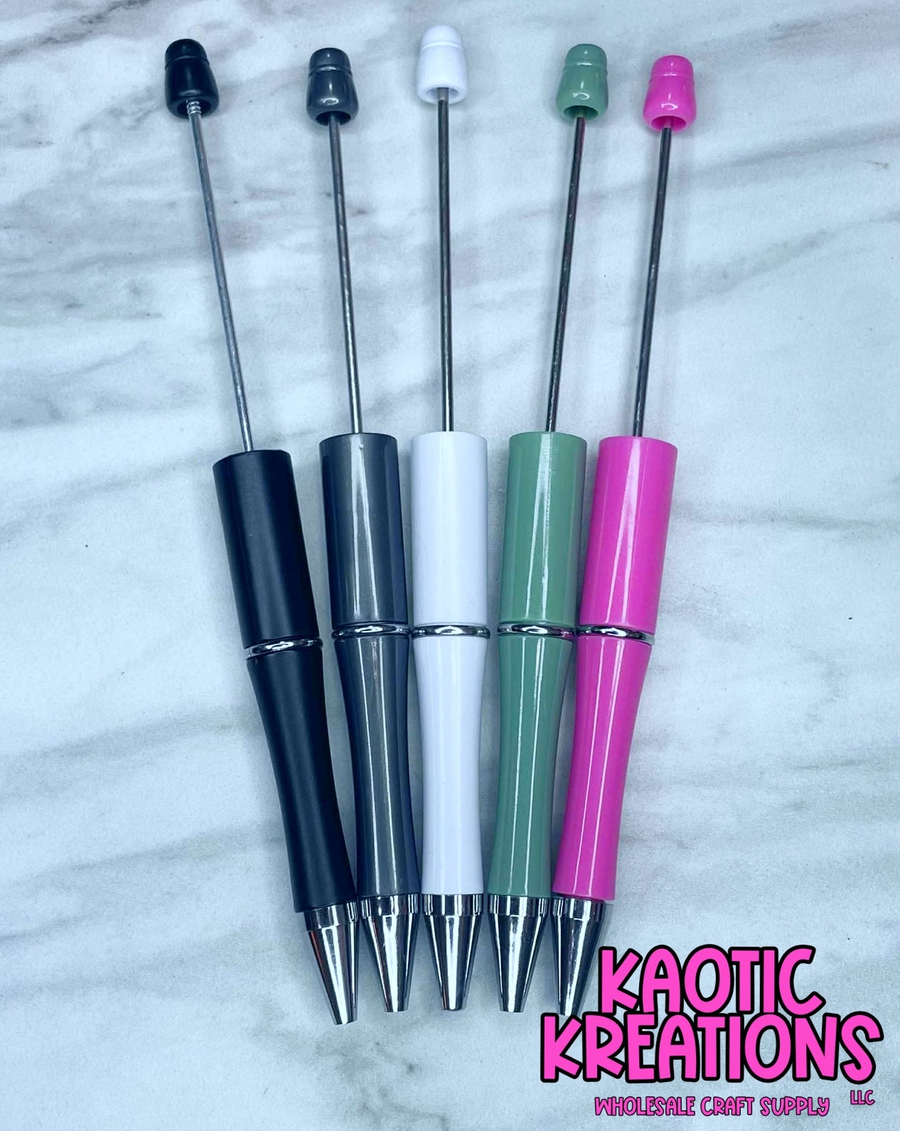 BEADABLE PEN PACK #9 (5ct) – Kaotic Kreations