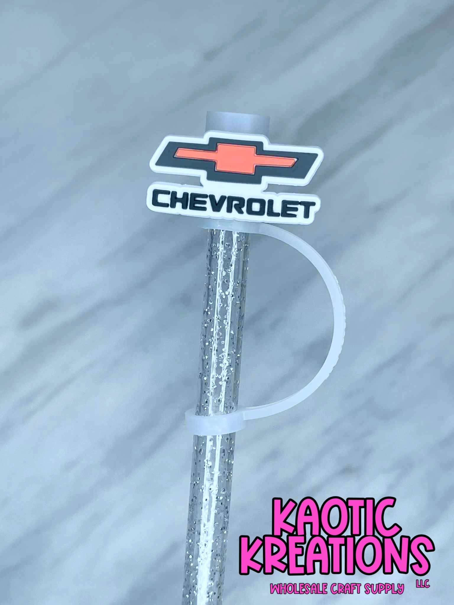 (DISCONTINUED) CHEVROLET STRAW TOPPER (1ct) – Kaotic Kreations