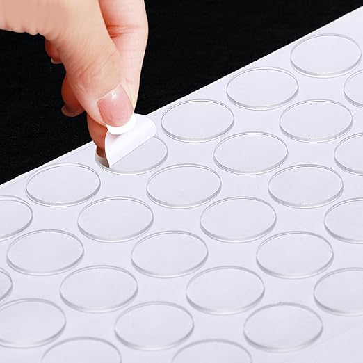 DOUBLE SIDED TRANSPARENT GLUE DOTS (25ct) – Kaotic Kreations