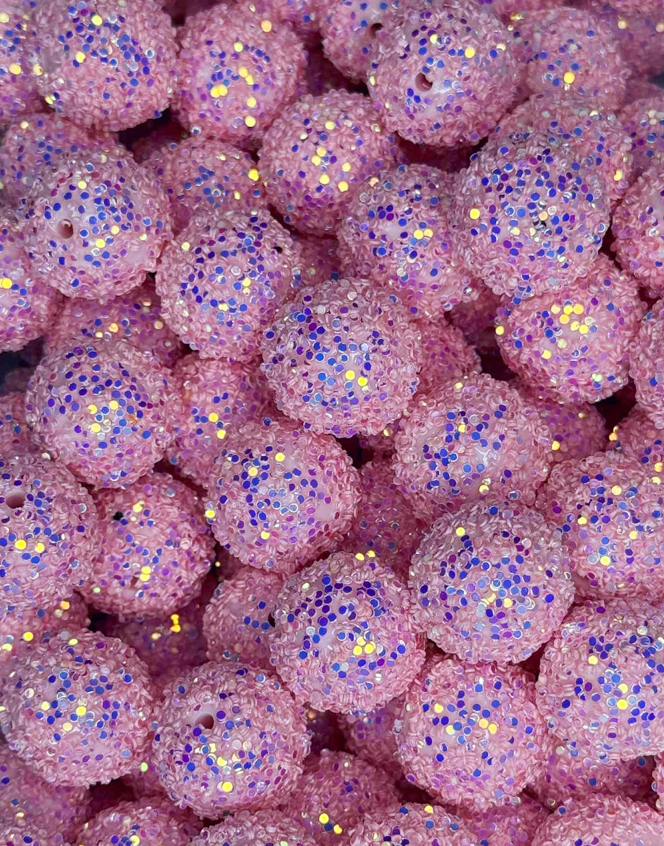 S14 20MM SUGAR SEQUIN BEAD LIGHT PINK (1ct) – Kaotic Kreations