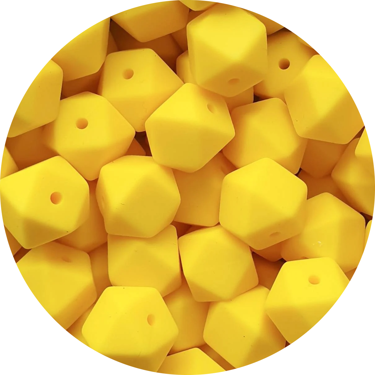 14MM HEXAGON LEMON #17 – Kaotic Kreations